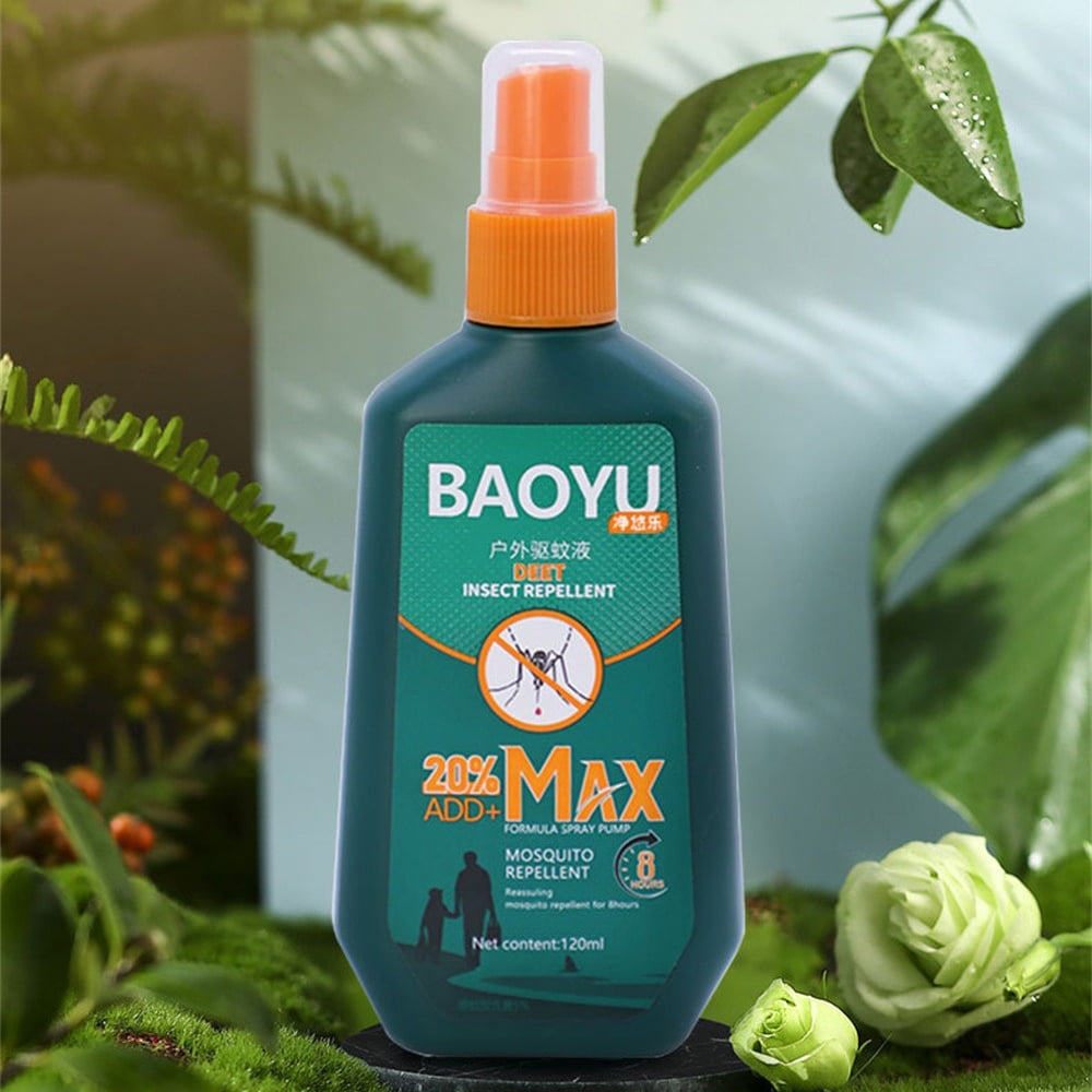 LongDay 120ml Outdoor camping mosquito repellent spray for children and ...
