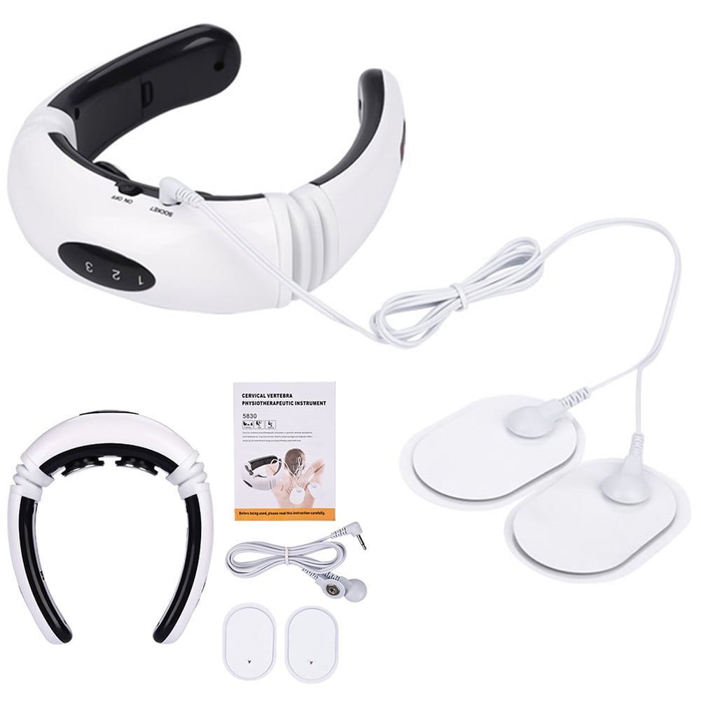 LongDay 3D Electric Neck Massager - Portable 6 Modes Adjustable 15 ...