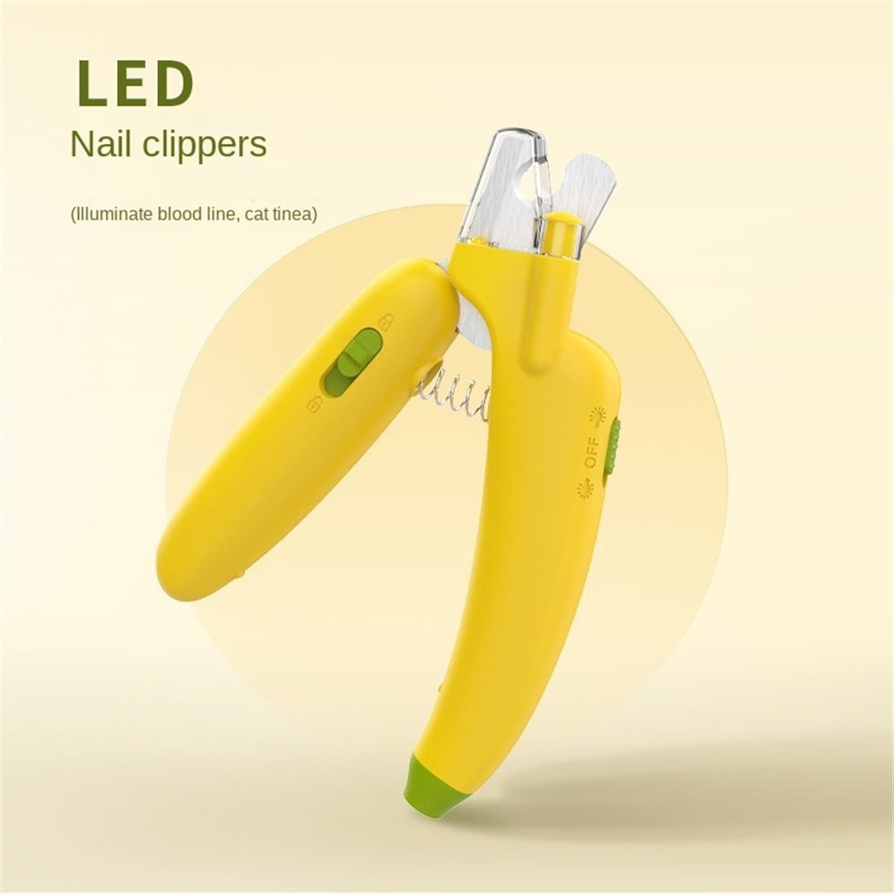LongDay LED Pet Nail Trimmer and Clipper with Built-in Light -Safe and ...