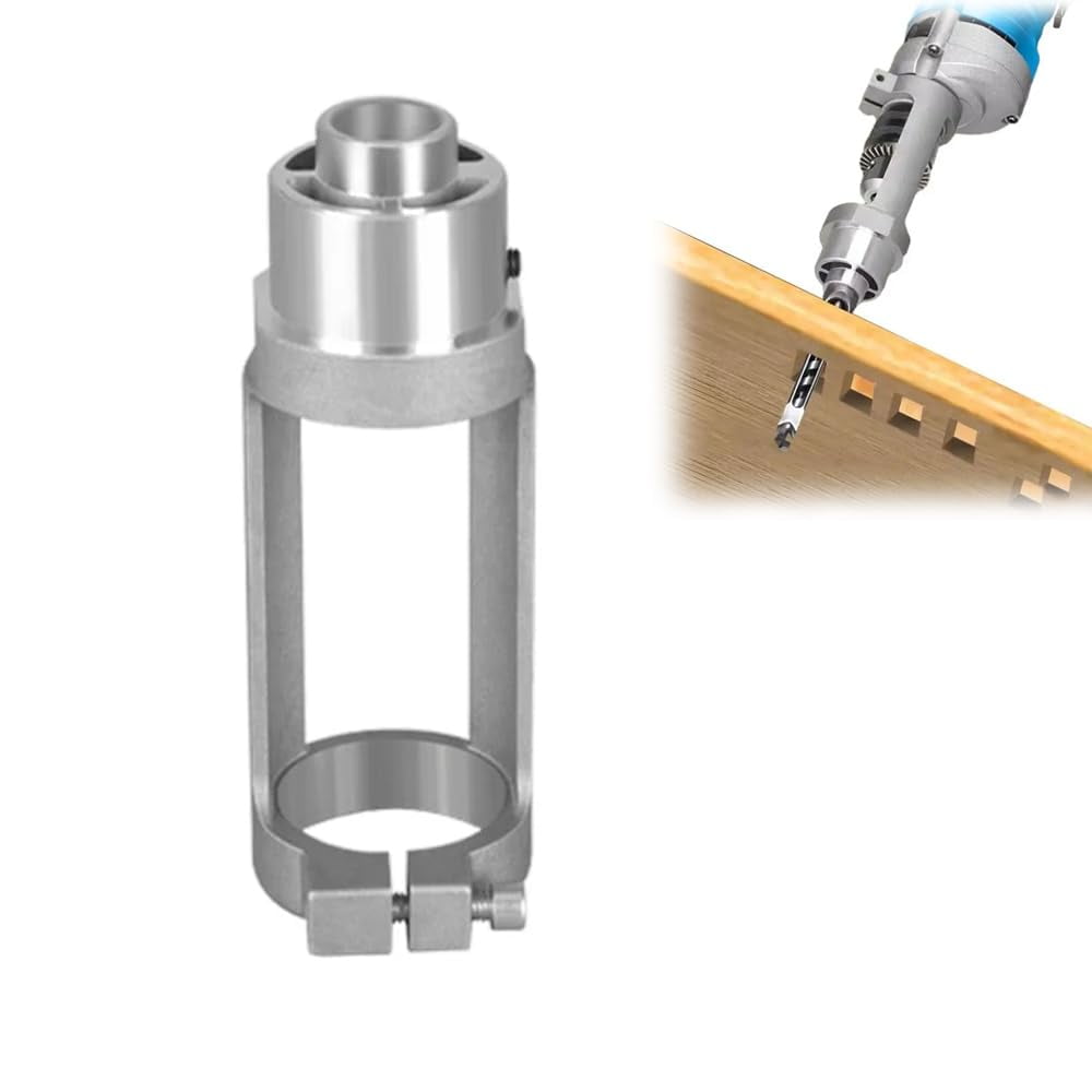 LongDay Square Hole Drill Bit Adapter Drill Bit Fixing Bracket Tenoning ...