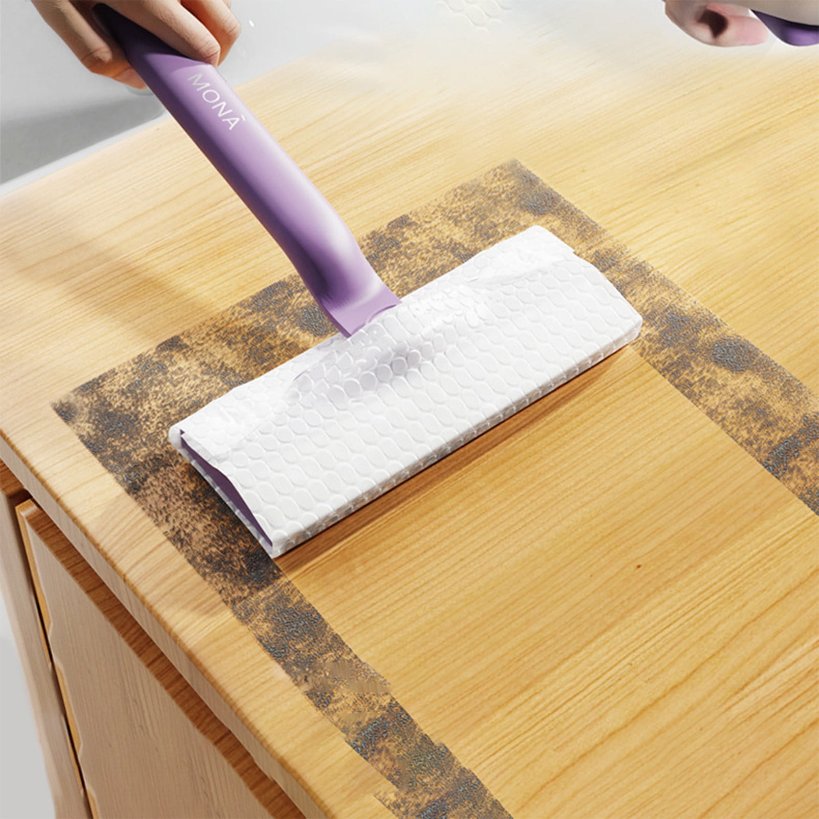 LongHanMao Mop Clip Cloth Small Mop Disposable Wet Wipes Electrostatic ...