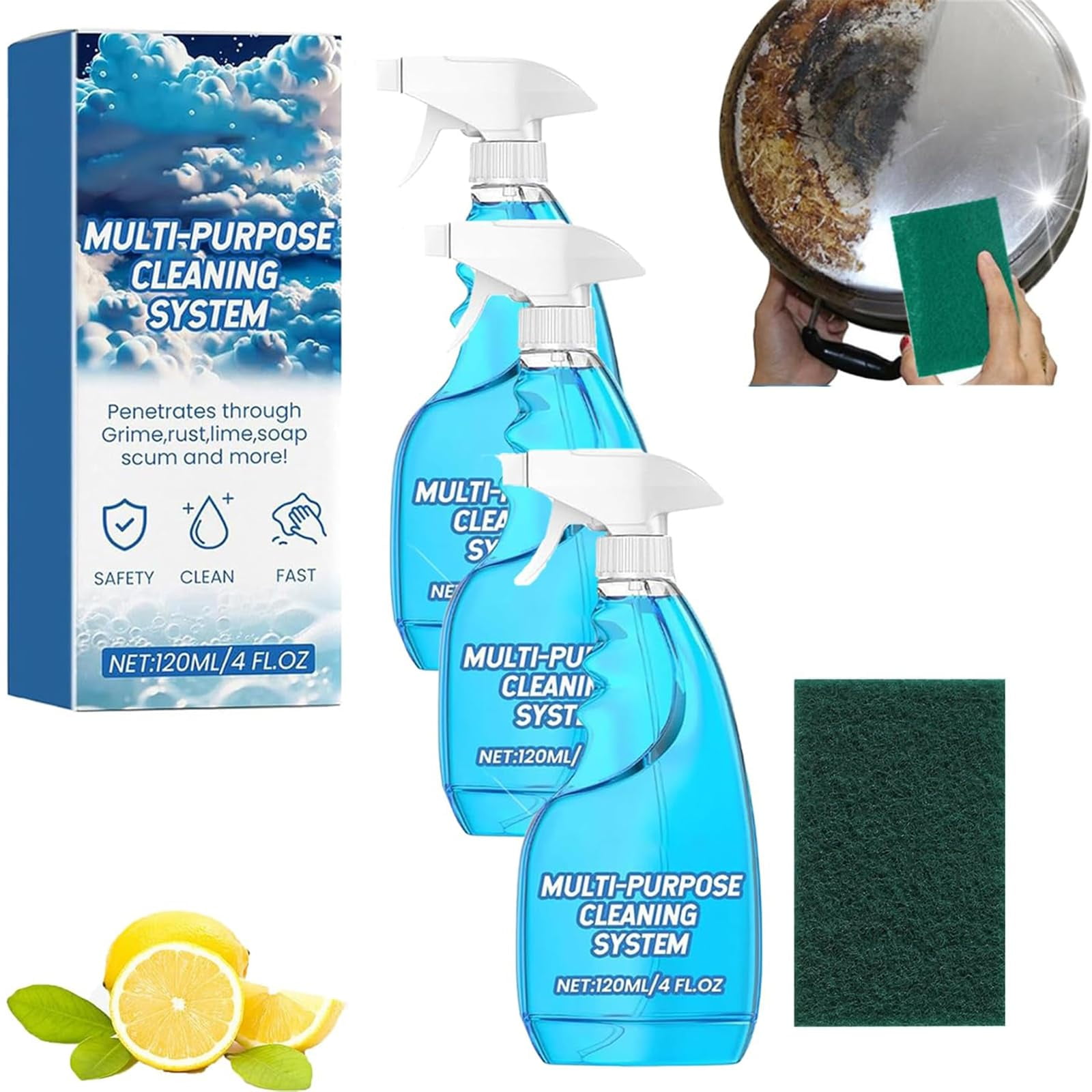 LongHanMao Splash Foam Spray Tablets & Spray Bottle, Splash Foam Spray ...