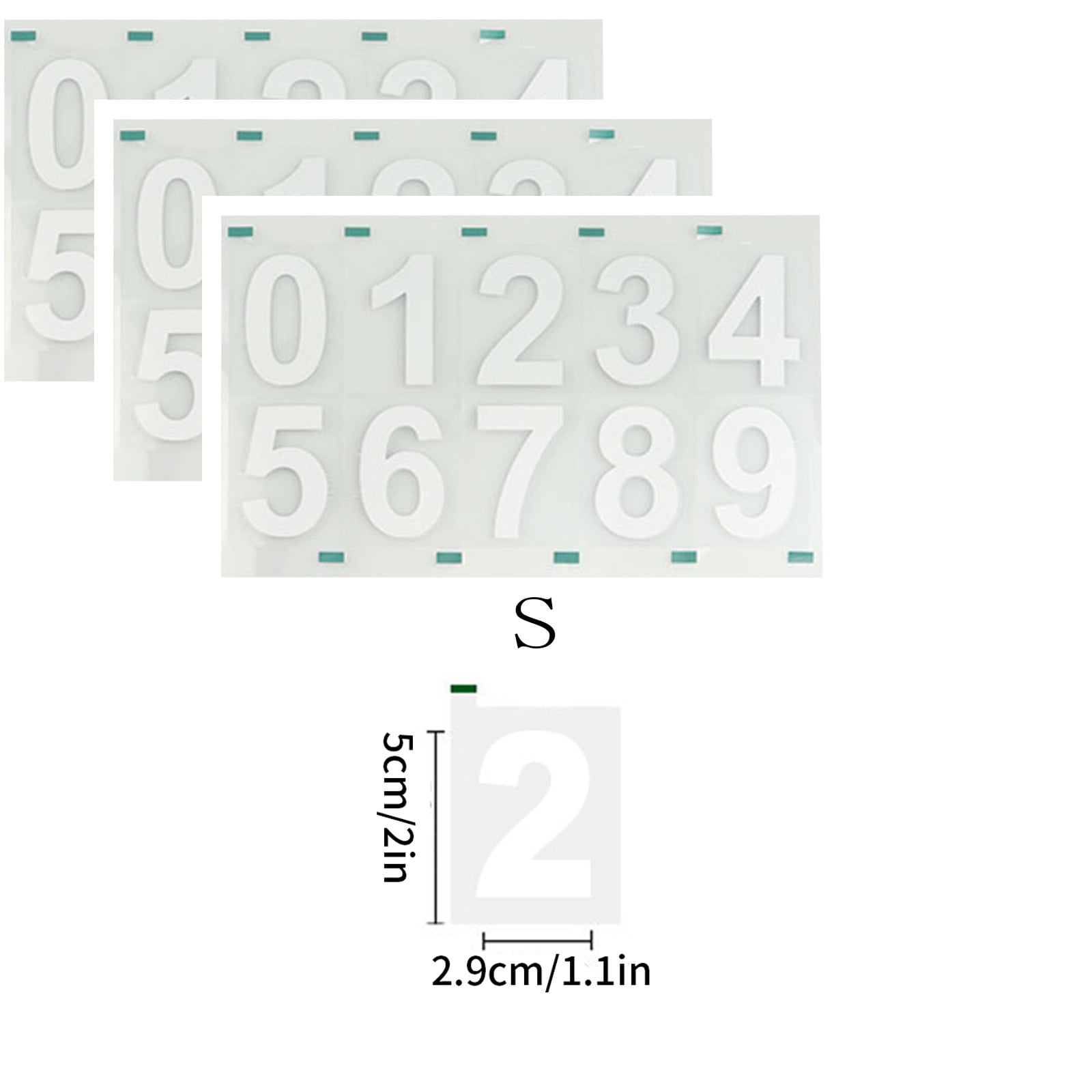 LongHanMao Stickers Clearance, Nanofilm License Sticker License Number ...