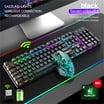 XINMENG K680 Wireless Gaming Keyboard Mouse Bluetooth Headset Kit with ...