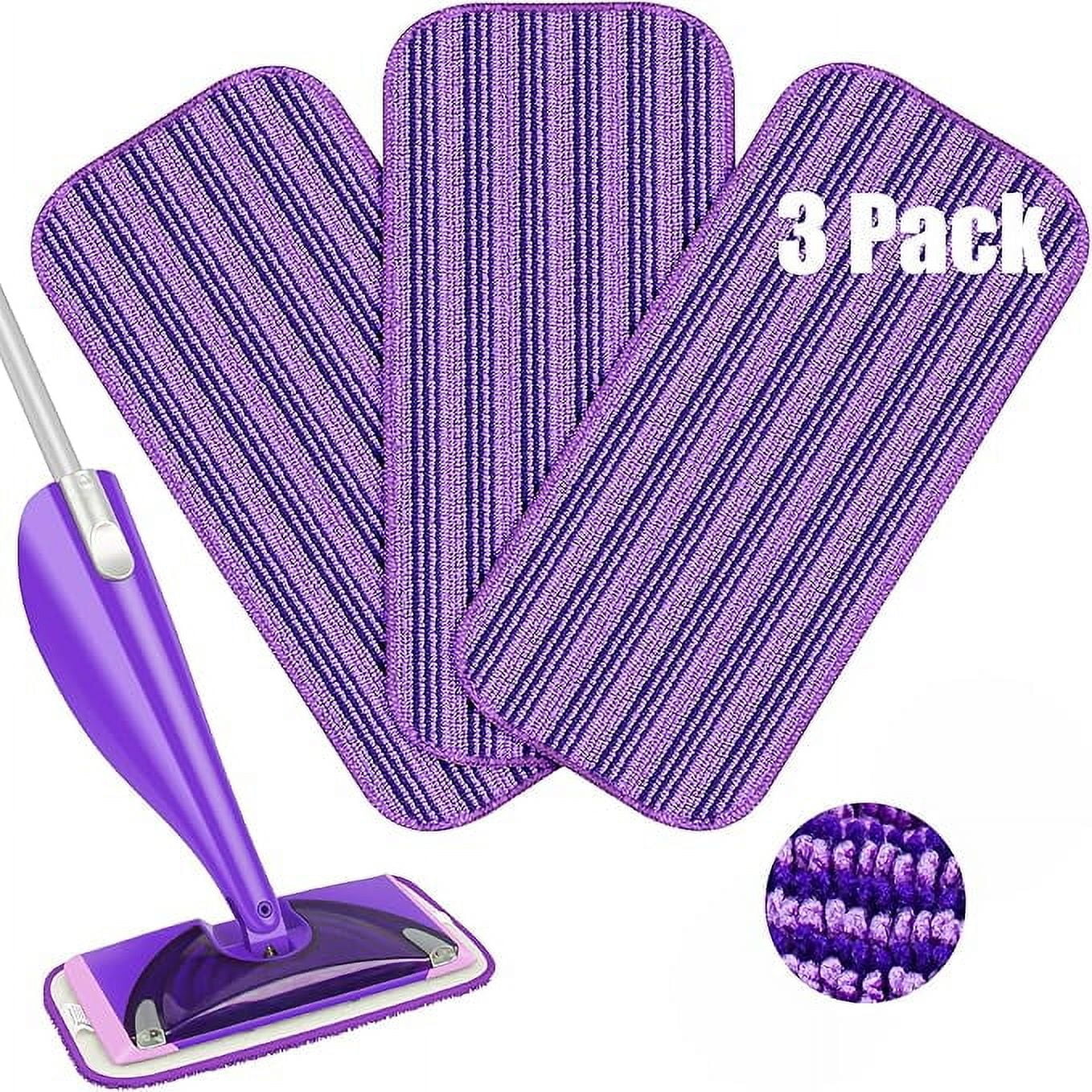 LongSheng Reusable Mop Pads Compatible with Swiffer Wet Jet, Pads ...