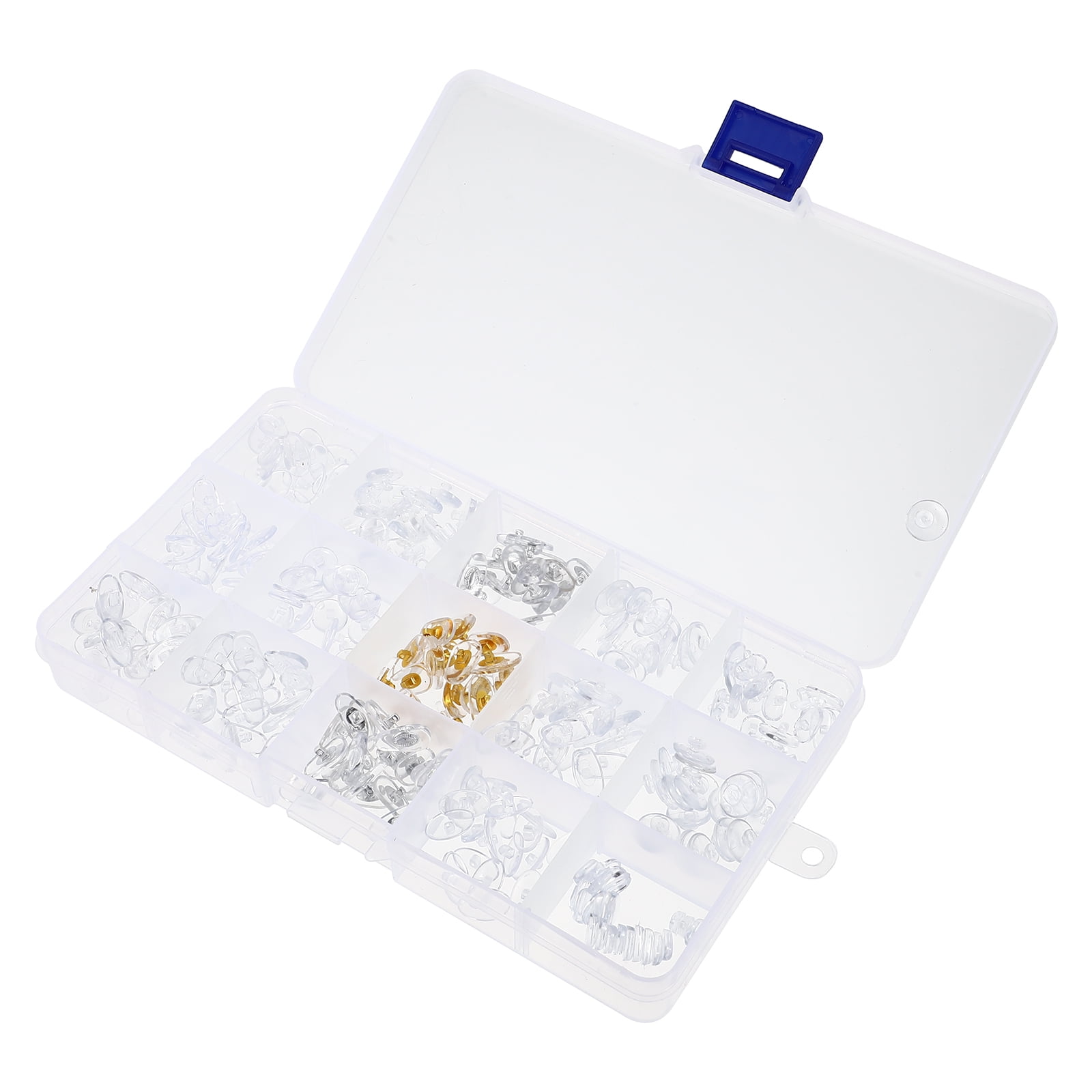 Longytong 150 Pairs Glasses Repair Kit Nose Pad Kit Nose Pads Glasses Repair Eyeglass Parts