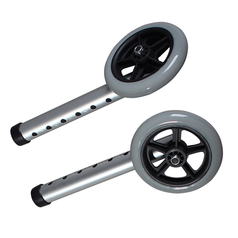 LongYTong 2 Pcs Wheelchair Wheel Walking Aid Replacement Wheel Wheels ...