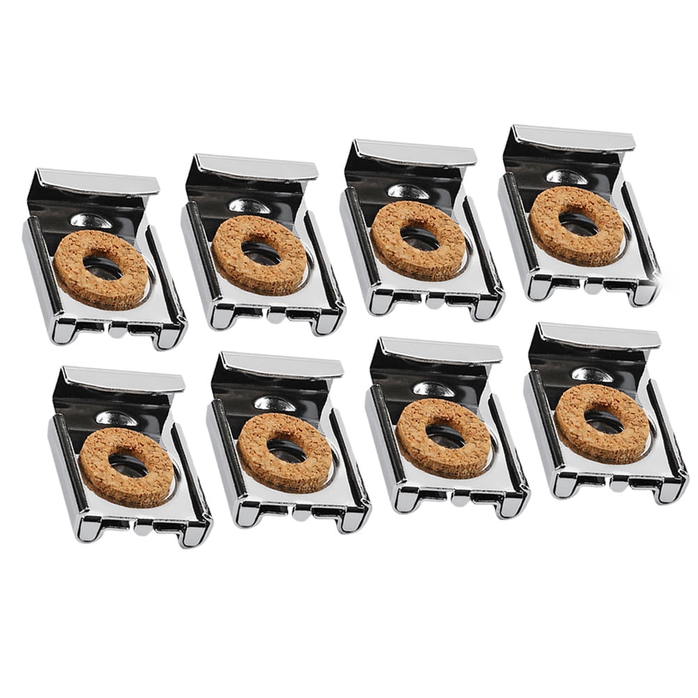 LongYTong 8 Pcs Spring Loaded Mirror Hanger Mirror Hanging Brackets ...
