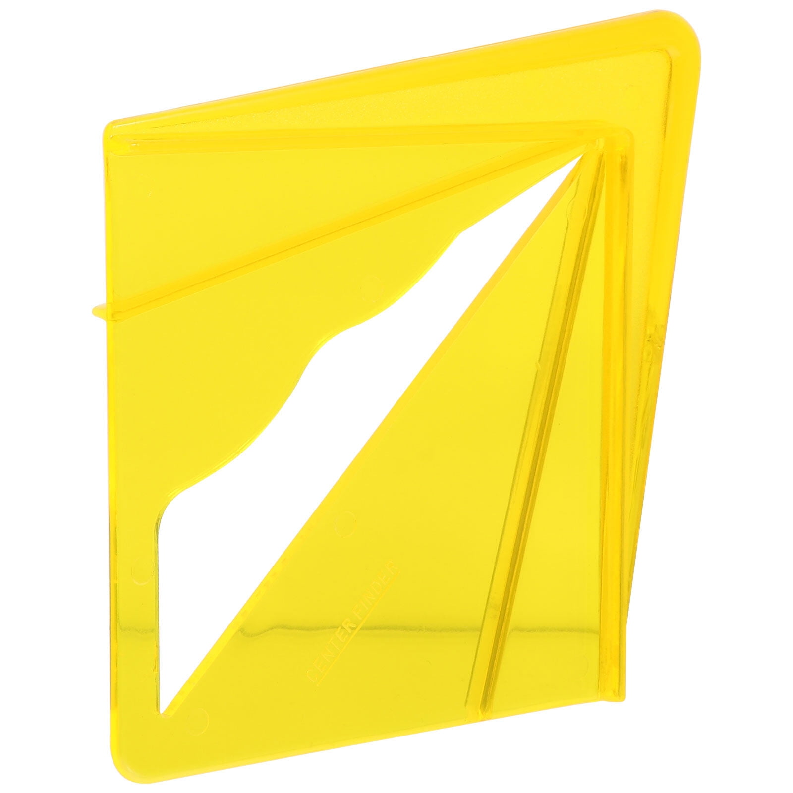 IMIKEYA Woodworking Marking Tool Center Scriber Yellow Plastic 1Pcs ...