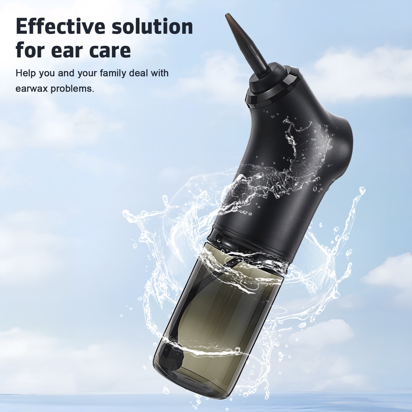 LongYTong Ear Wax Removal, Electric Ear Irrigation Flushing System ...