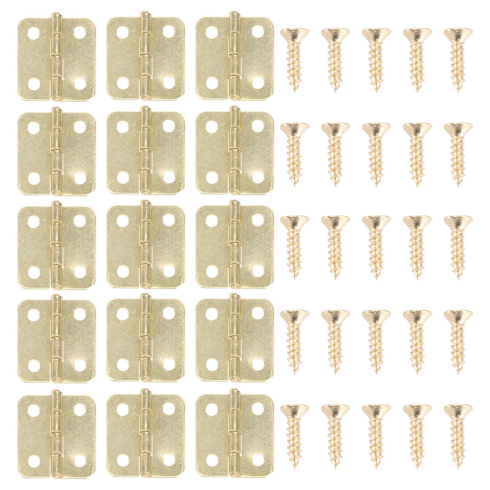 LongYTong Gold Decor Spring Hinge Automatic Hinge 3 Fold Door Hinges ...