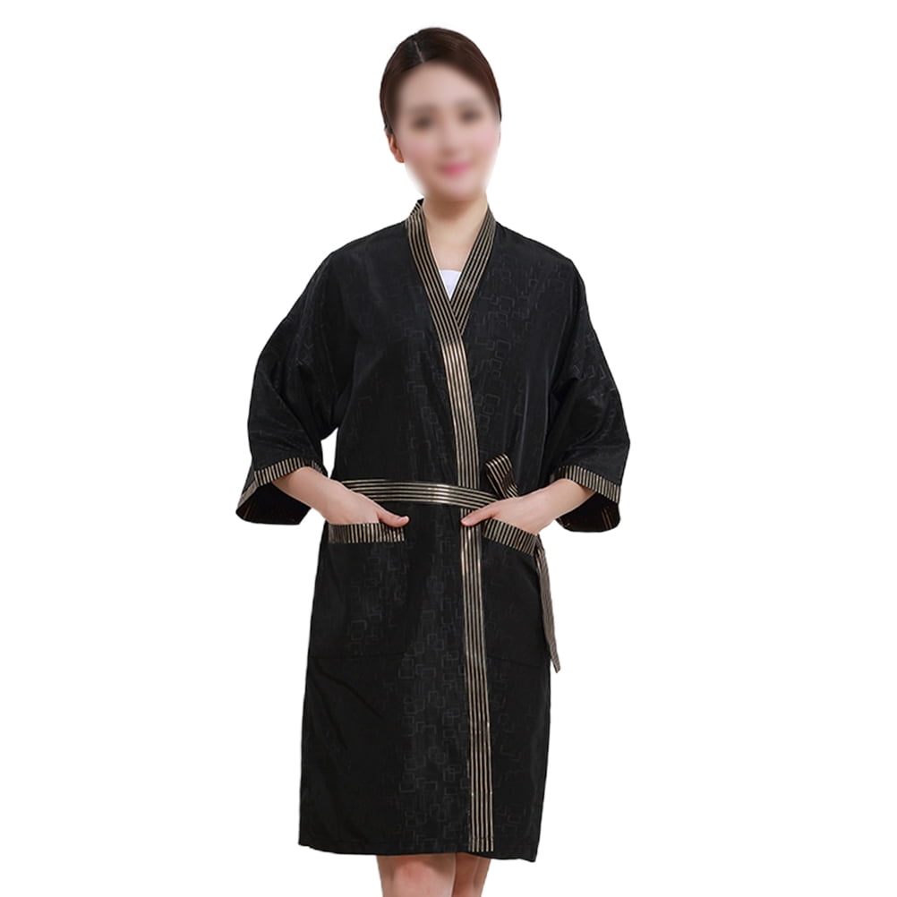 LongYTong Non-stick Hairdressing Guest Robe Barbershop Clothes Hair ...