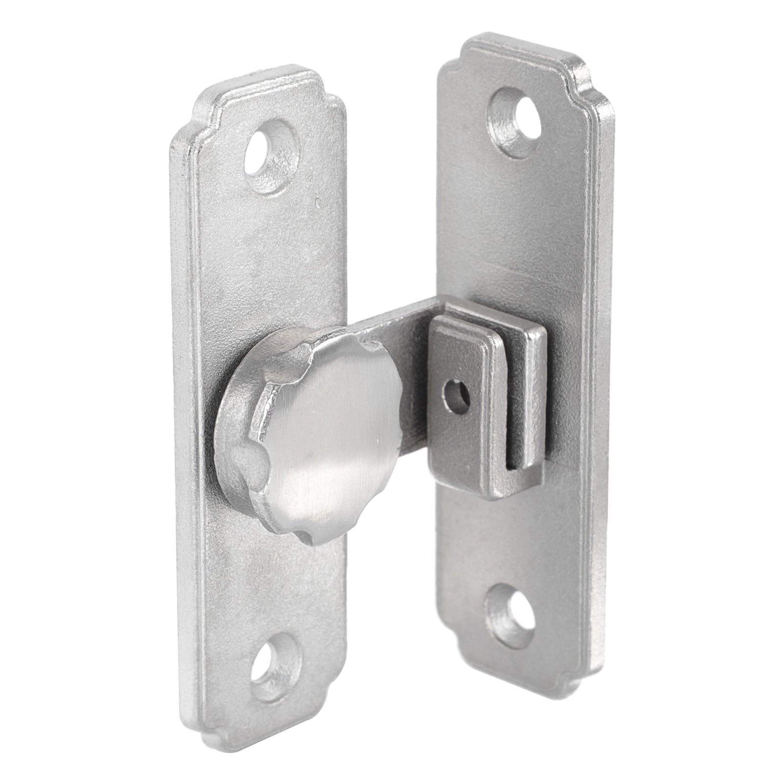 1 Pc Silver Stainless Steel Right Angle Latch Door Lock for Home ...