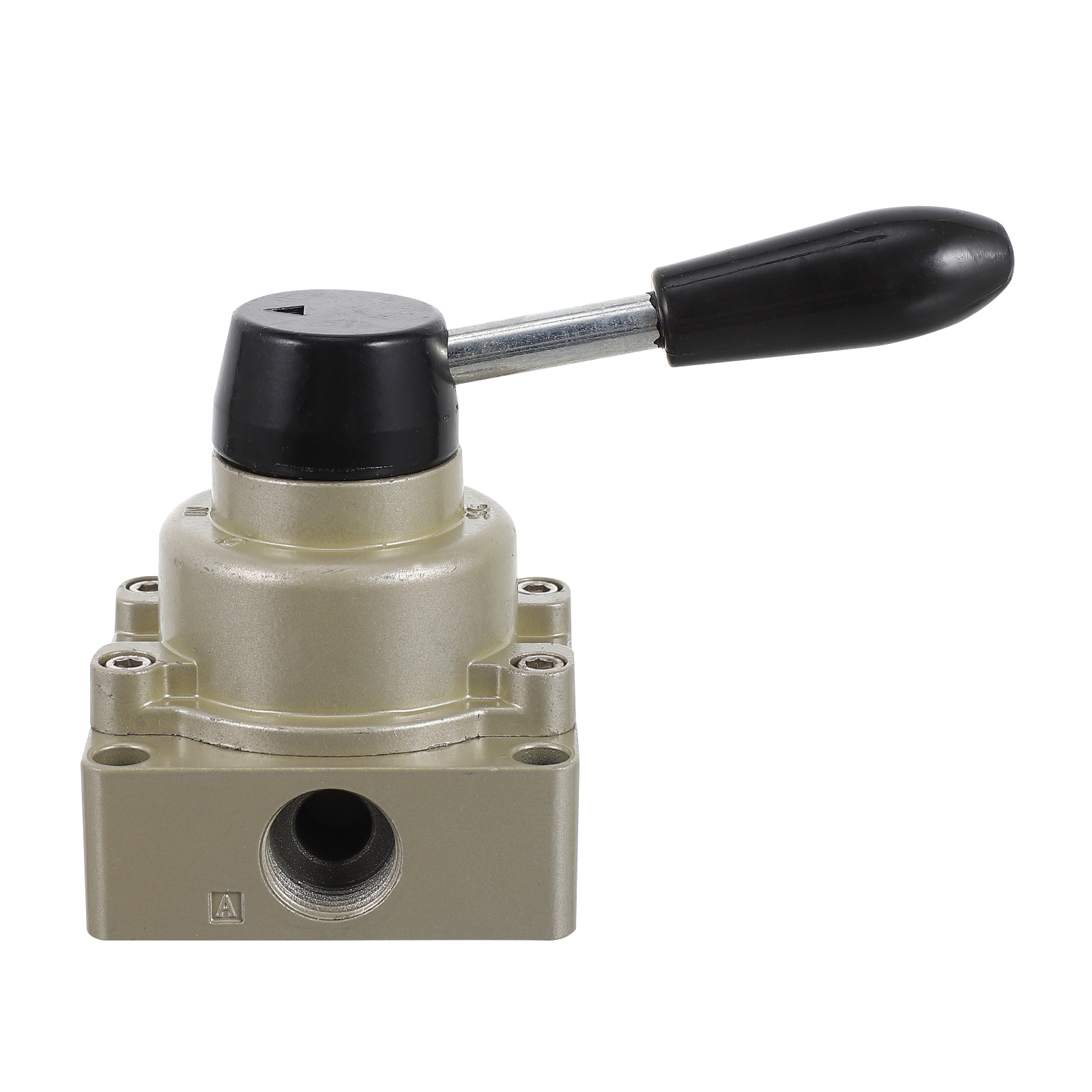 LongYTong Rotary Lever Hand Valve 3 Position 4 Way Air Pneumatic Hand ...
