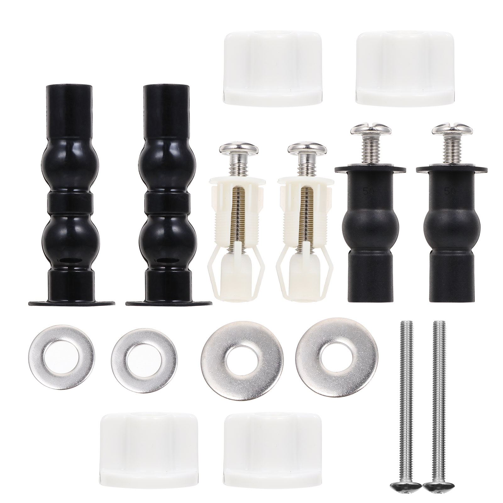 LongYTong Toilet Seat Screw Toilet Caps Expanding Hinge Expanding Nuts ...