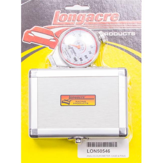 Longacre Racing 50546 Analog Durometer w/ Silver Case - Walmart.com