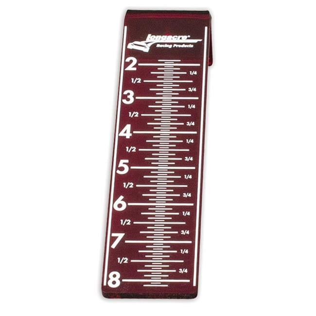 Longacre 52-72989 2-8 in. Height Range Gauge & Target for Laser Level ...