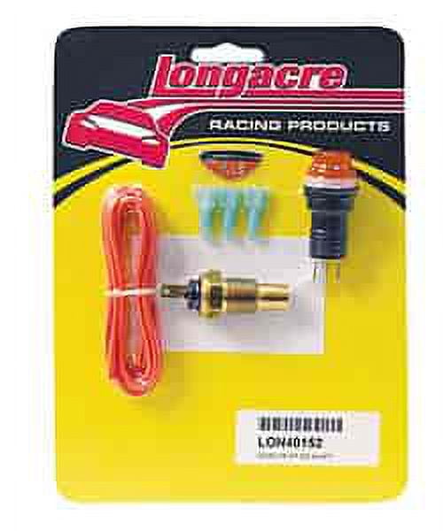 Longacre Racing 40152 Water Temperature Warning Light Kit - Walmart.com