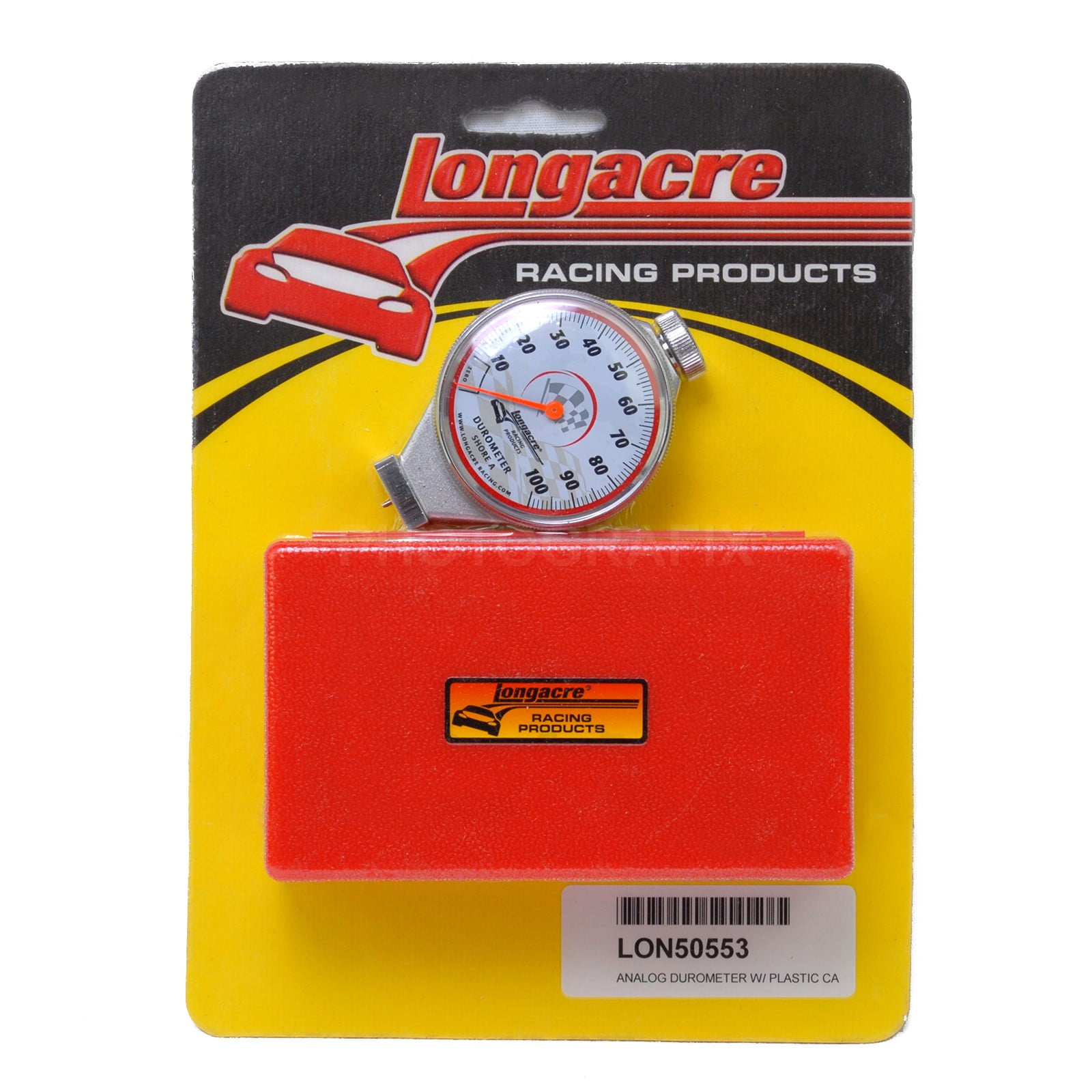 Longacre Racing 50553 Analog Tire Durometer w/ Plastic Case Go Kart ...