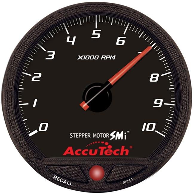 Longacre Racing 52-44384 SMI Tach Warning Light & LED Black Face ...