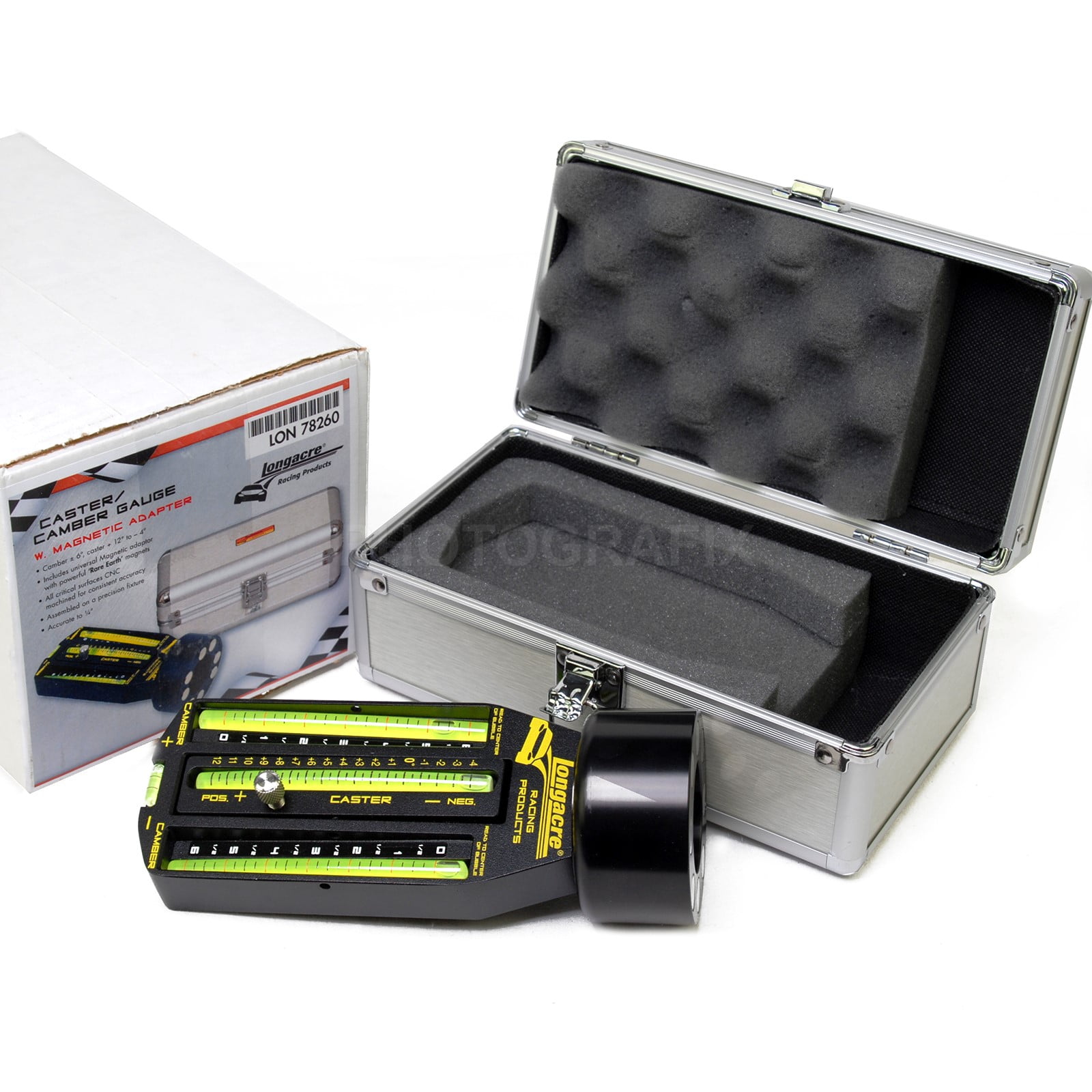 Longacre Racing 78260 Caster Camber Gauge Gauge with Magnetic Hub ...