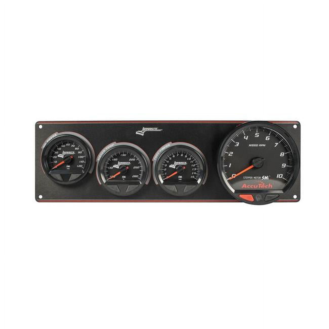 Longacre Waterproof SMI 3 Gauge Panel Assembly with with Tach Oil ...