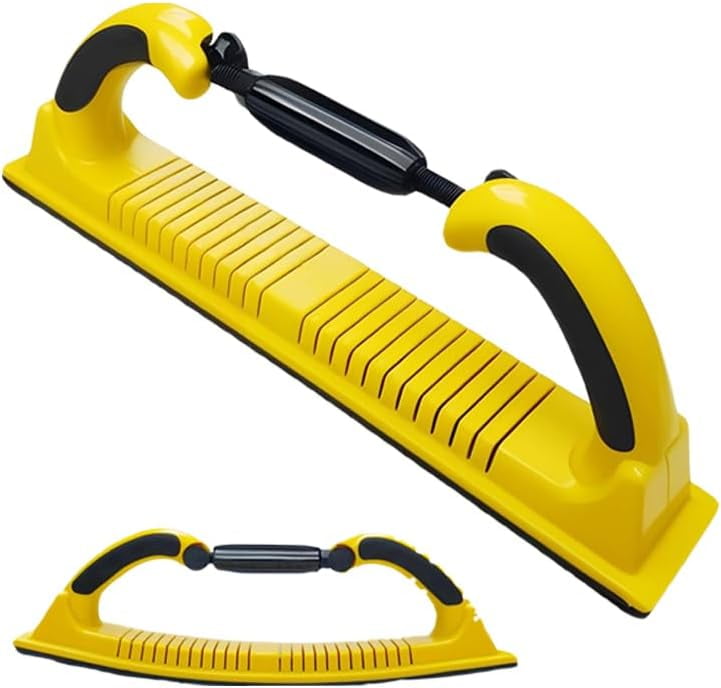 Longboard Hand Sanding File Block: Adjustable Radius Flex Sanding Block ...