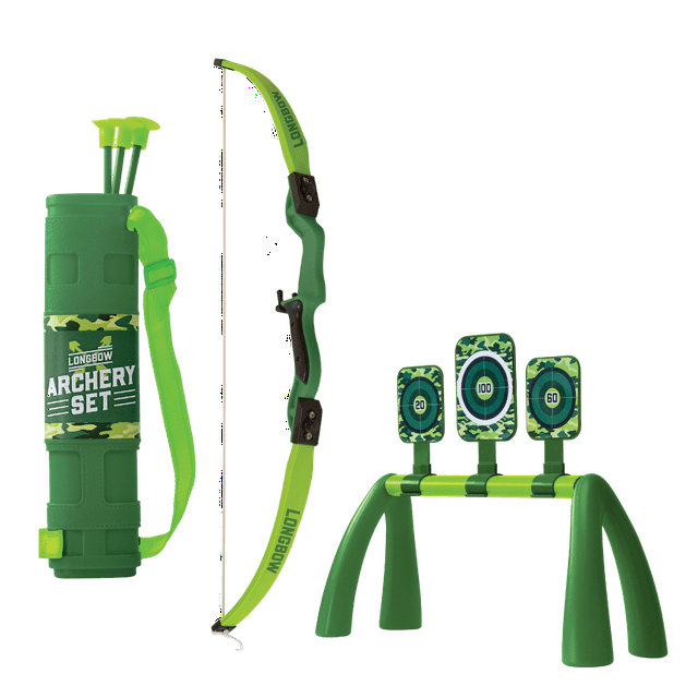 Longbow Archery Set, Kids Sports, Ages 3+ by MinnARK - Walmart.com