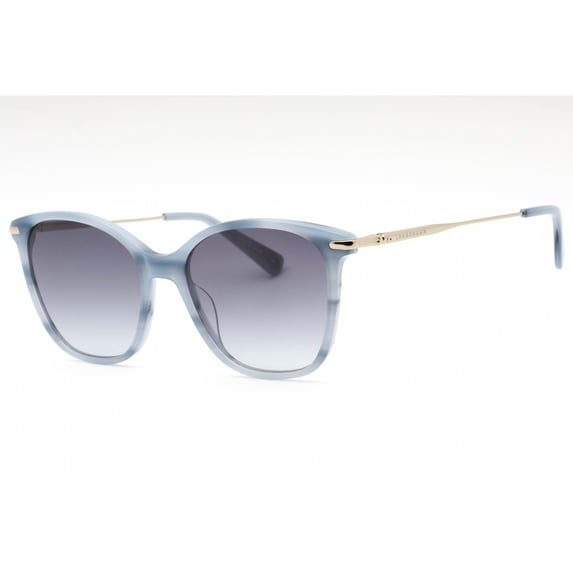 Longchamp LO660S 421 Women's Marble Blue Plastic Frame Sunglasses ...