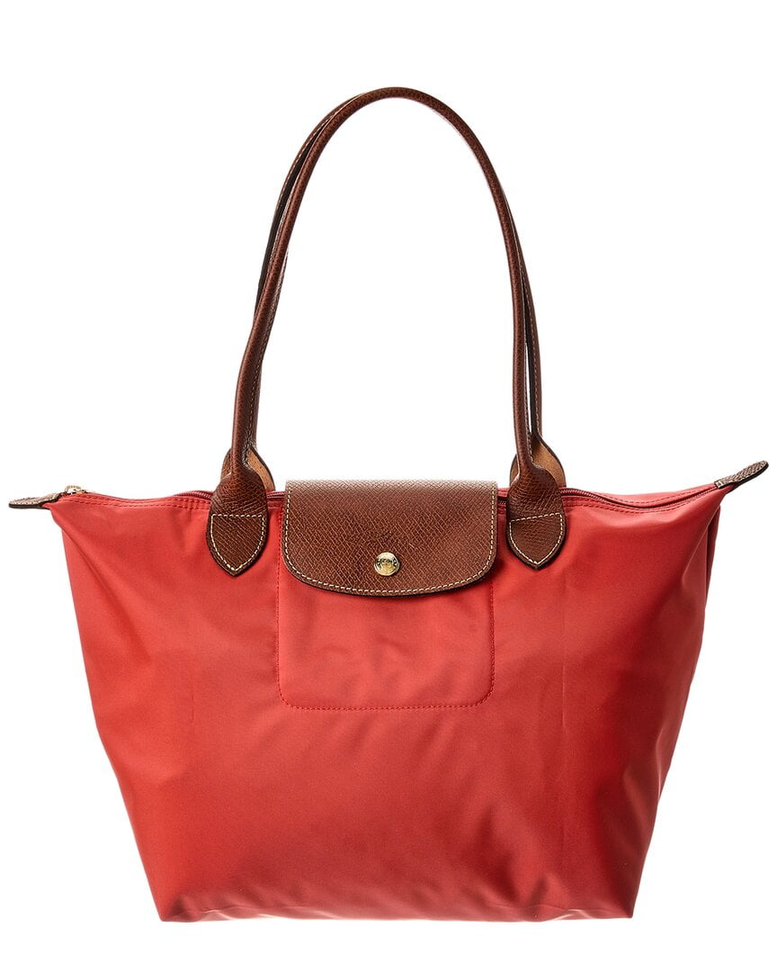 Longchamp Le Pliage Original Medium Canvas Long Handle Tote, Red ...