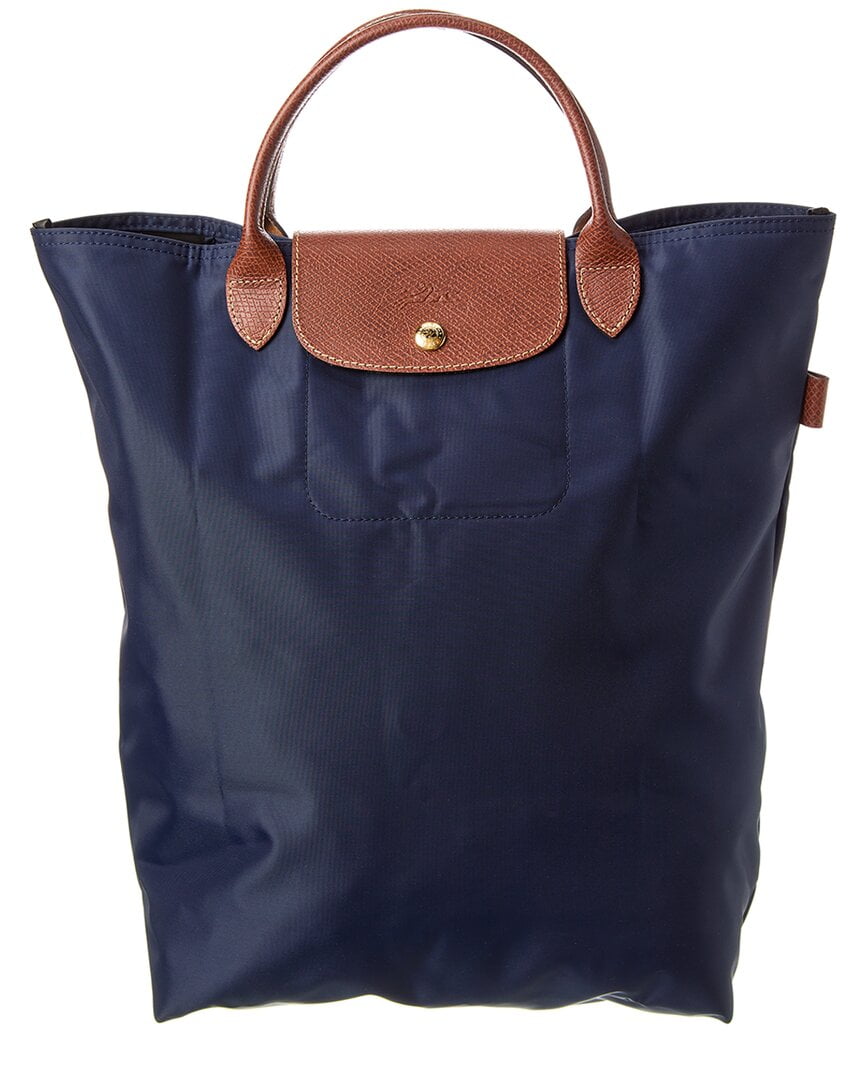 Longchamp Le Pliage Original Medium Canvas Short Handle Tote, Blue ...