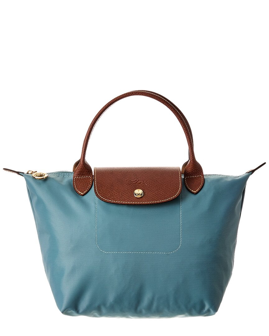 Longchamp Le Pliage Original Small Canvas Short Handle Handbag, Green ...
