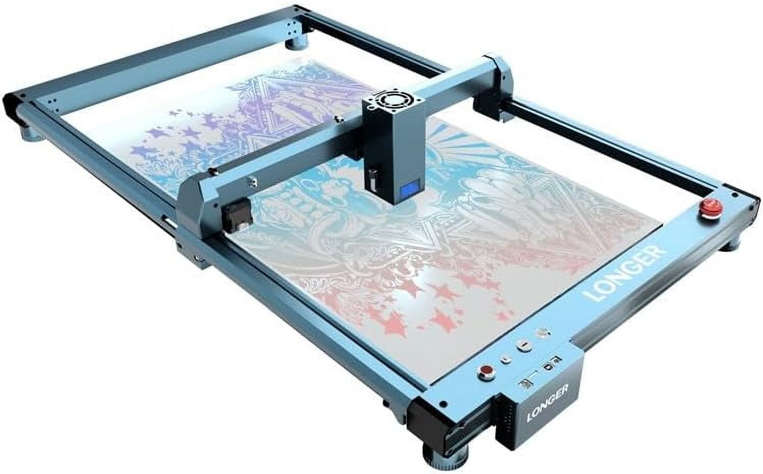 Longer B1 Series Expansion Kit, expands Laser Engraving Area by 195% ...
