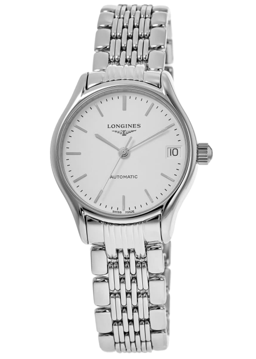 Longines Lyre Automatic White Dial Steel Women's Watch L4.361.4.12.6 ...