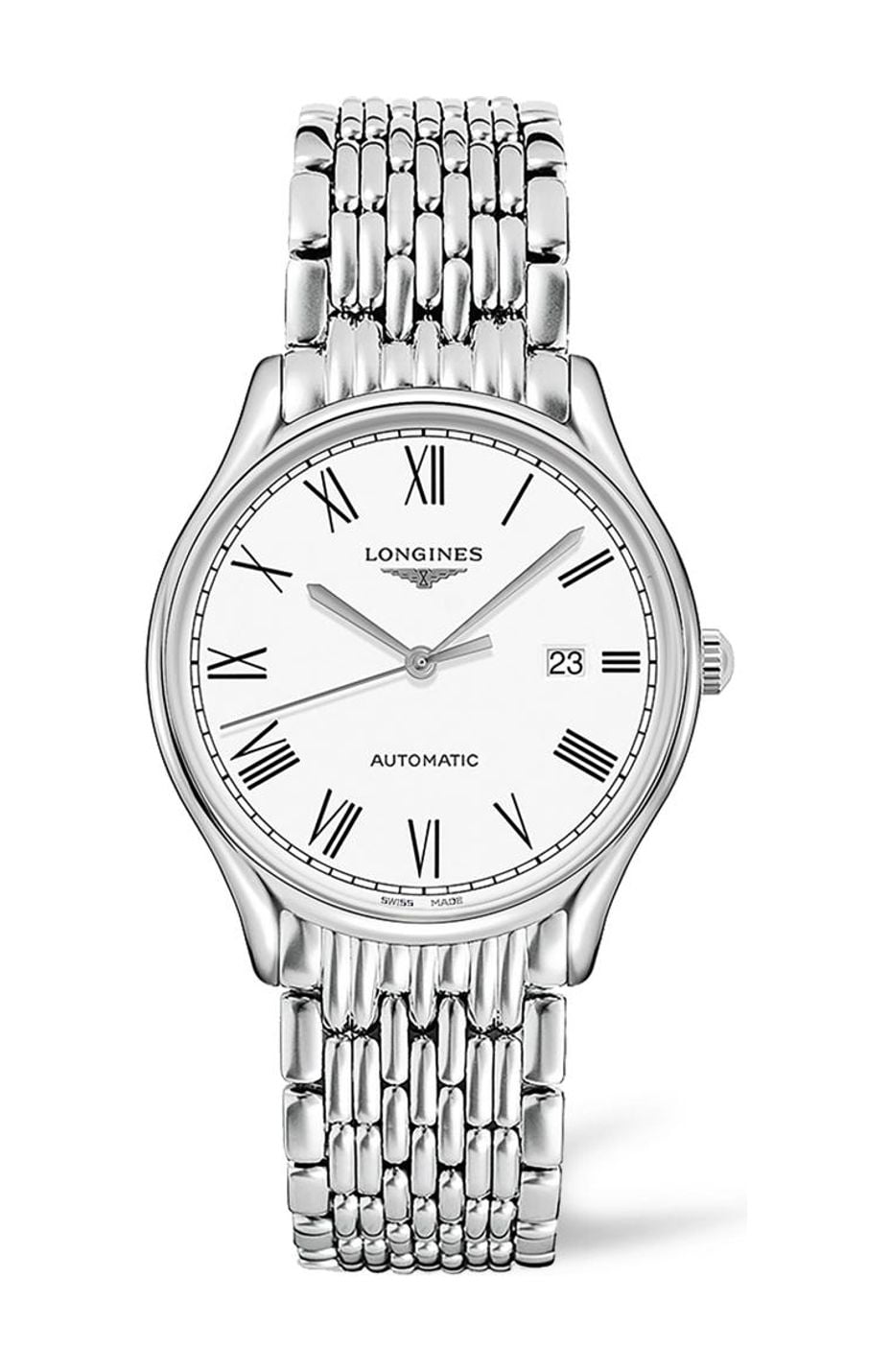 Longines Lyre Quartz 35mm White Dial Steel Unisex Watch L4.759.4.11.6 ...