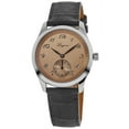 Longines Master Collection Automatic 38.5mm Salmon Dial Leather Strap ...