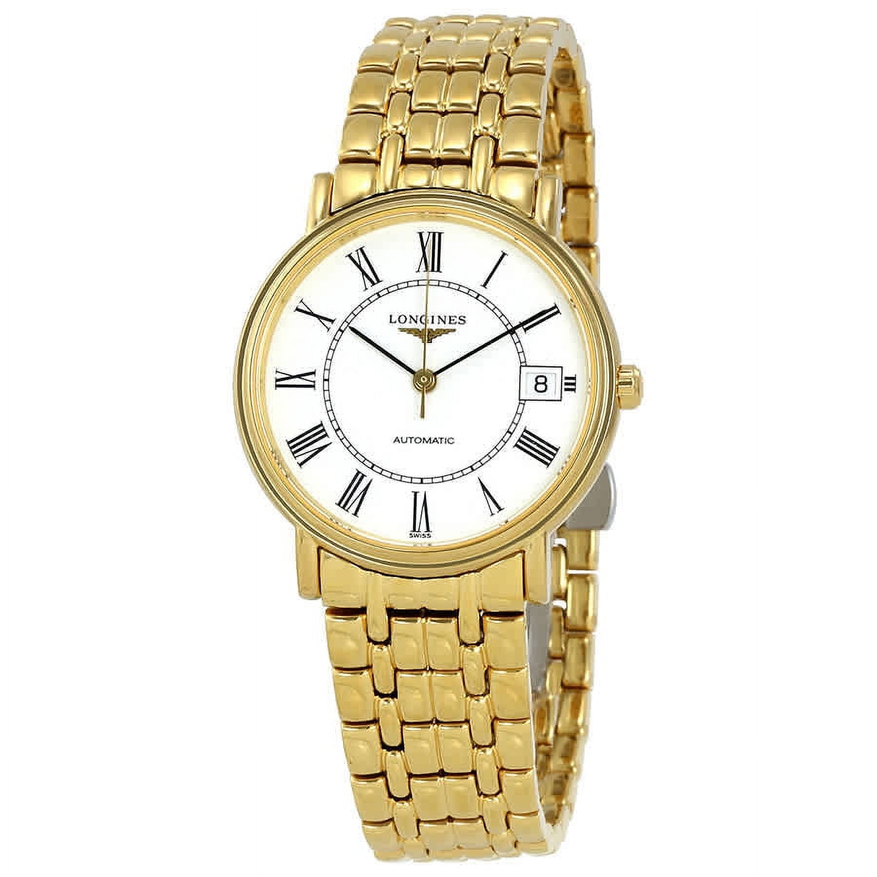 Longines Presence Automatic White Dial Mens' Watch L48212118 - Walmart.com