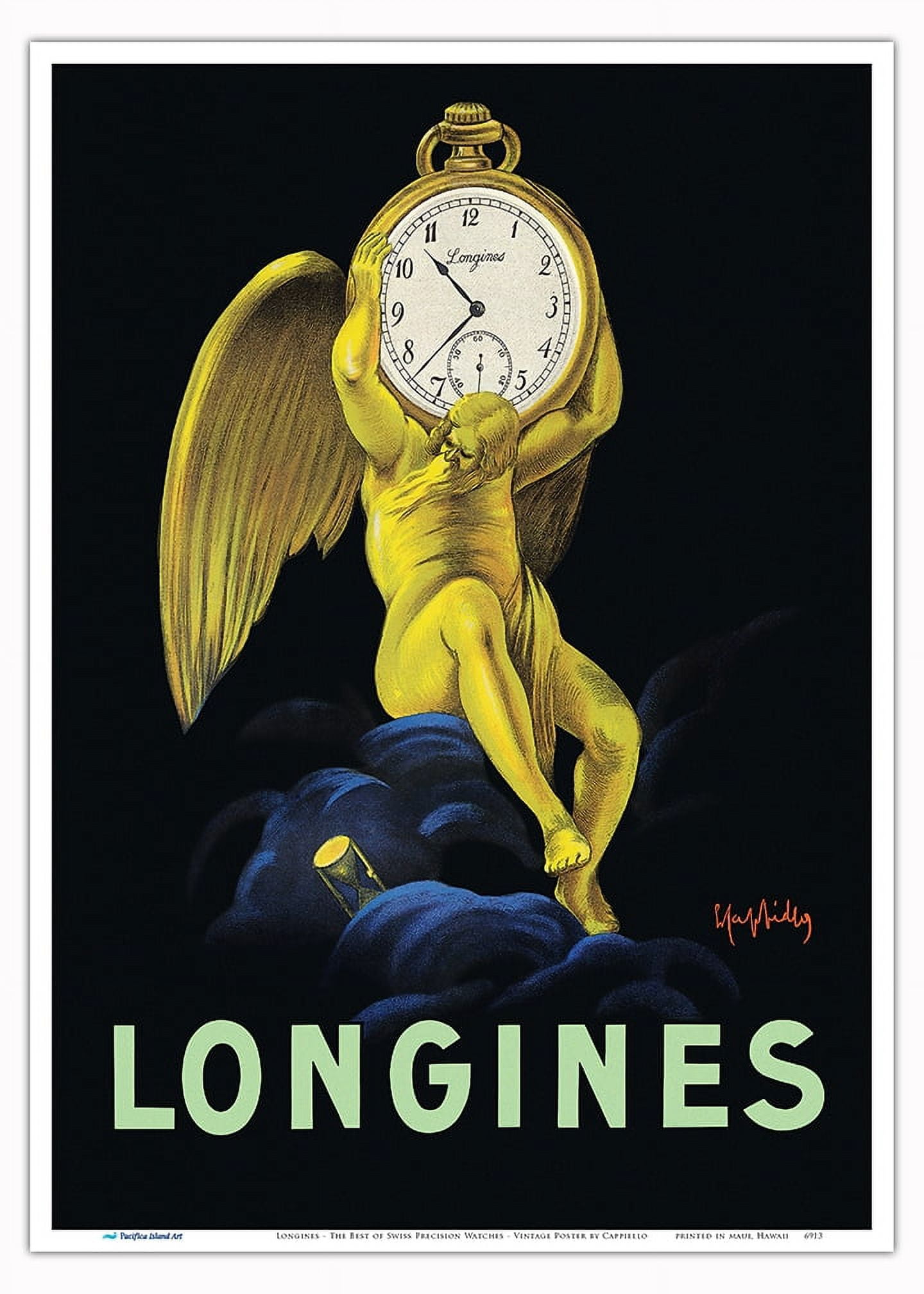 Longines - The Best of Swiss Precision Watches - Vintage Advertising ...