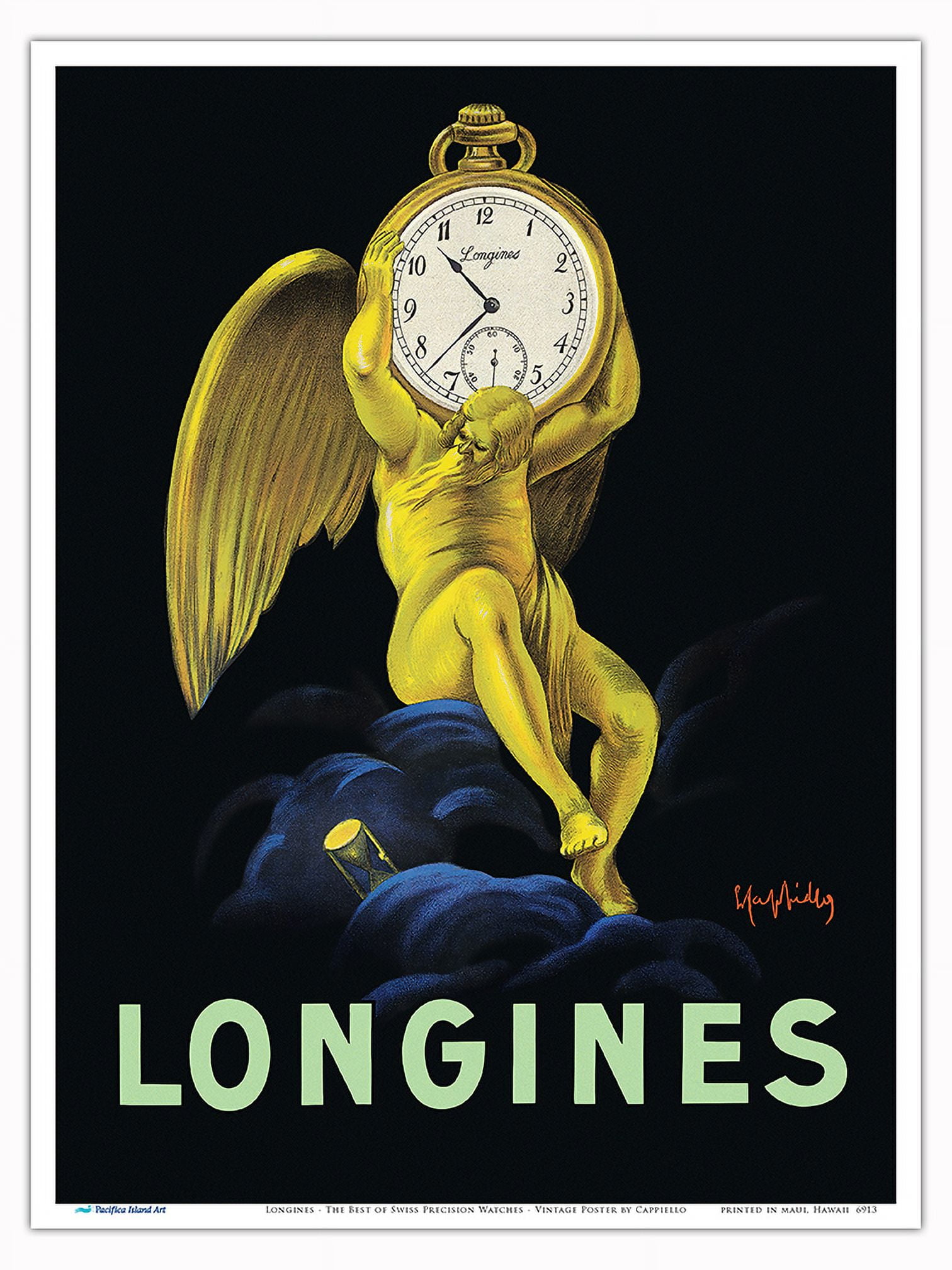 Longines - The Best of Swiss Precision Watches - Vintage Advertising ...