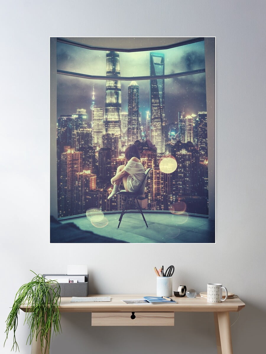 Longing Poster Wall Art, Modern Wall Decor For Living Room Bedroom ...