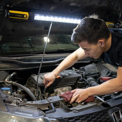 Longlasting Portable Mechanic Magnetic Super Bright Rechargable Lithium ...