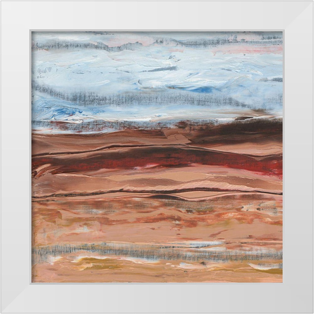 Longley, Alicia 12x12 White Modern Wood Framed Museum Art Print Titled ...