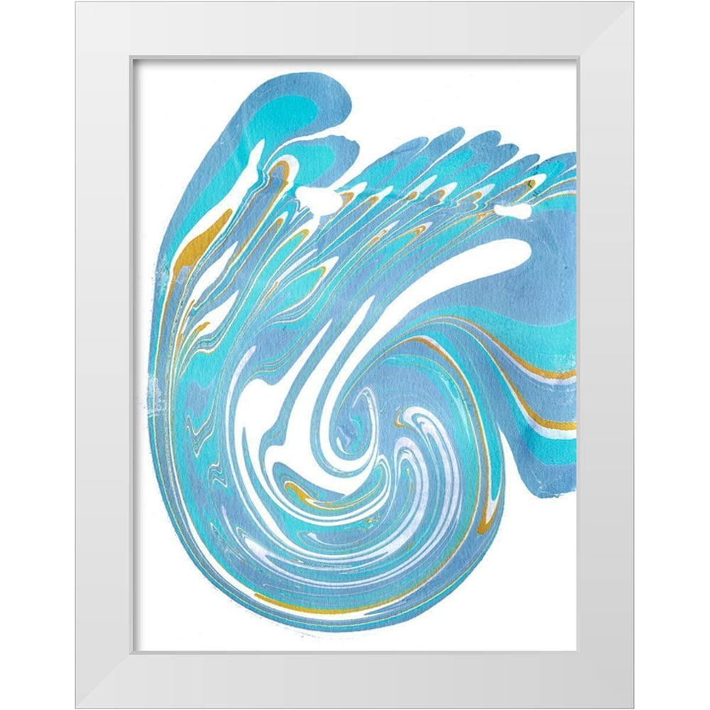 Longley, Alicia 12x14 White Modern Wood Framed Museum Art Print Titled ...
