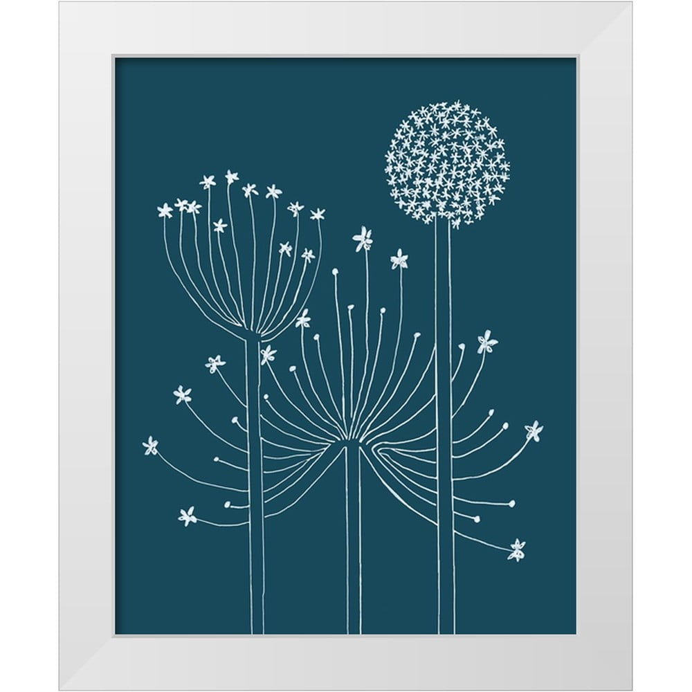 Longley, Alicia 12x14 White Modern Wood Framed Museum Art Print Titled ...