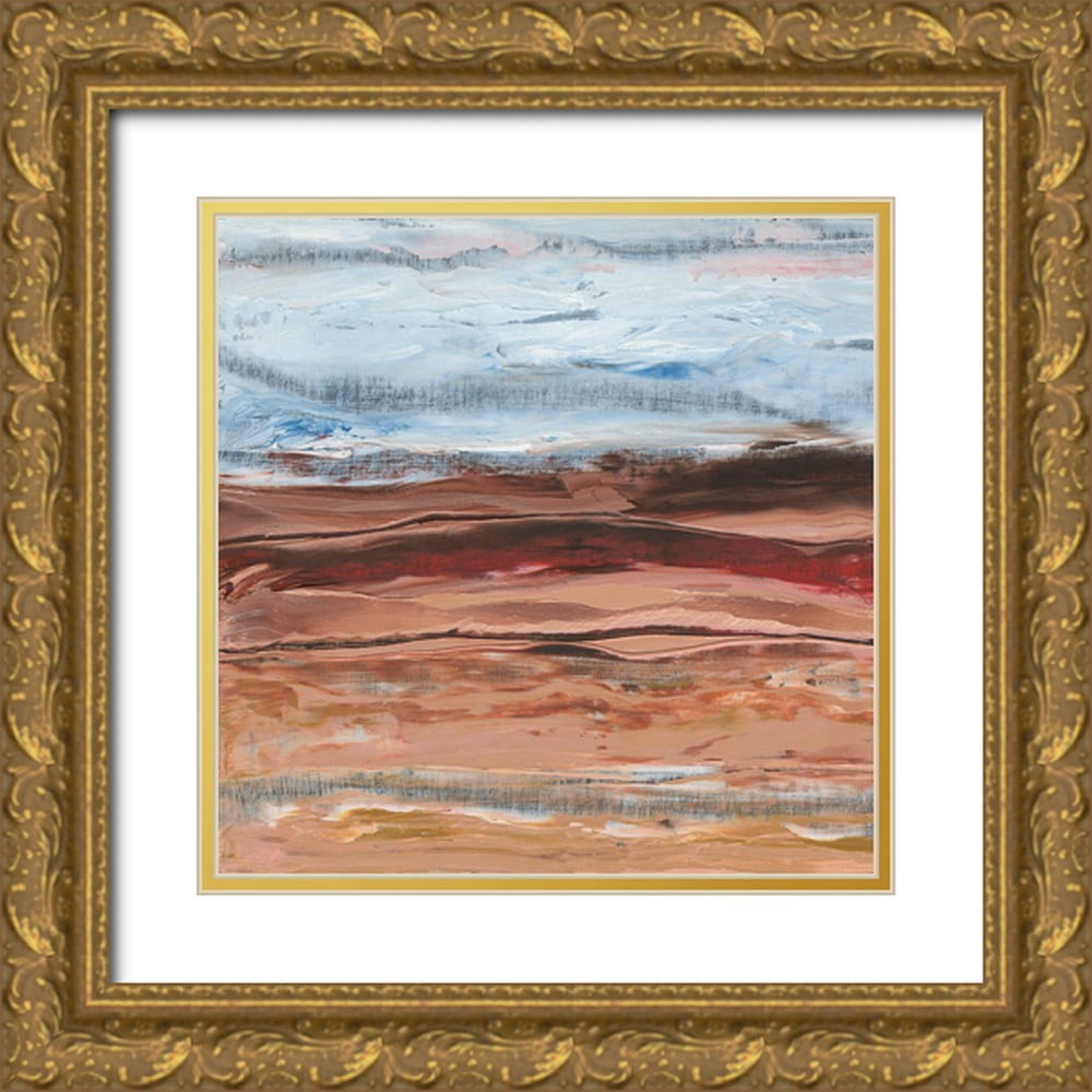 Longley, Alicia 15x15 Gold Ornate Wood Framed with Double Matting ...