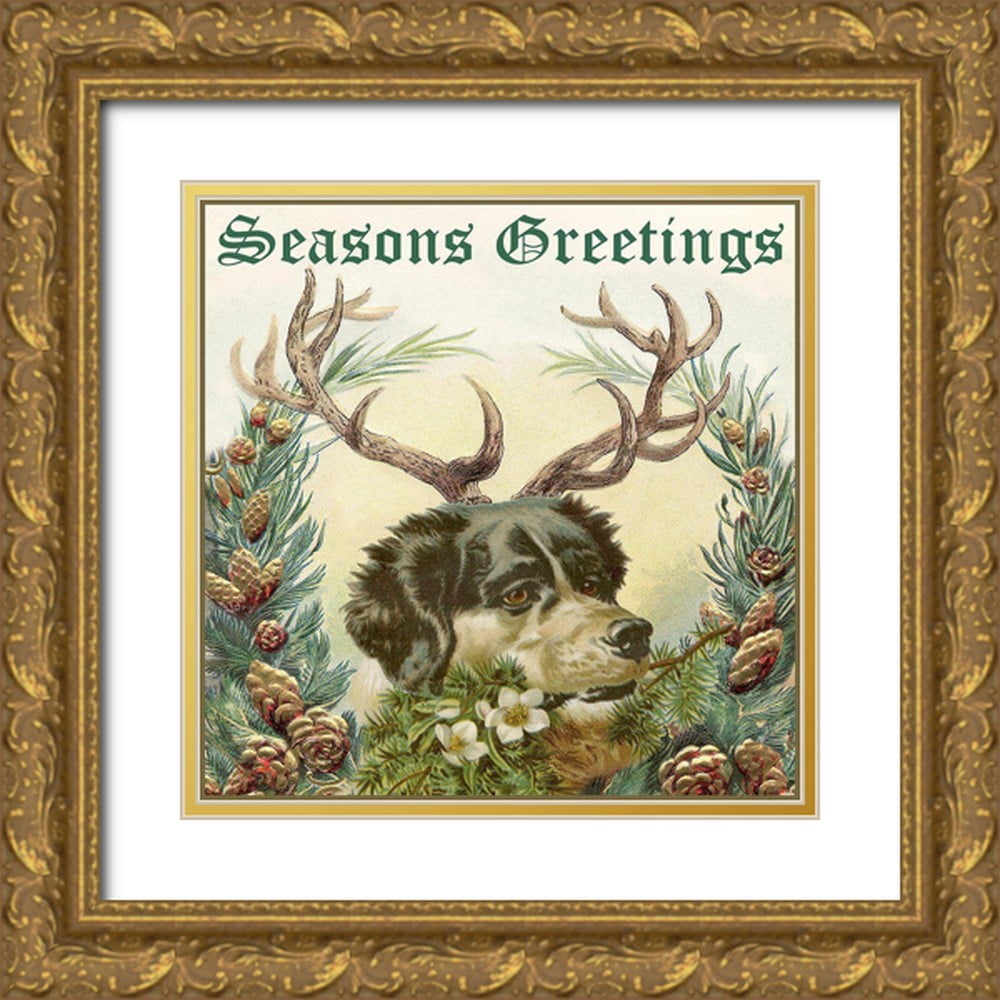 Longley, Alicia 15x15 Gold Ornate Wood Framed with Double Matting ...