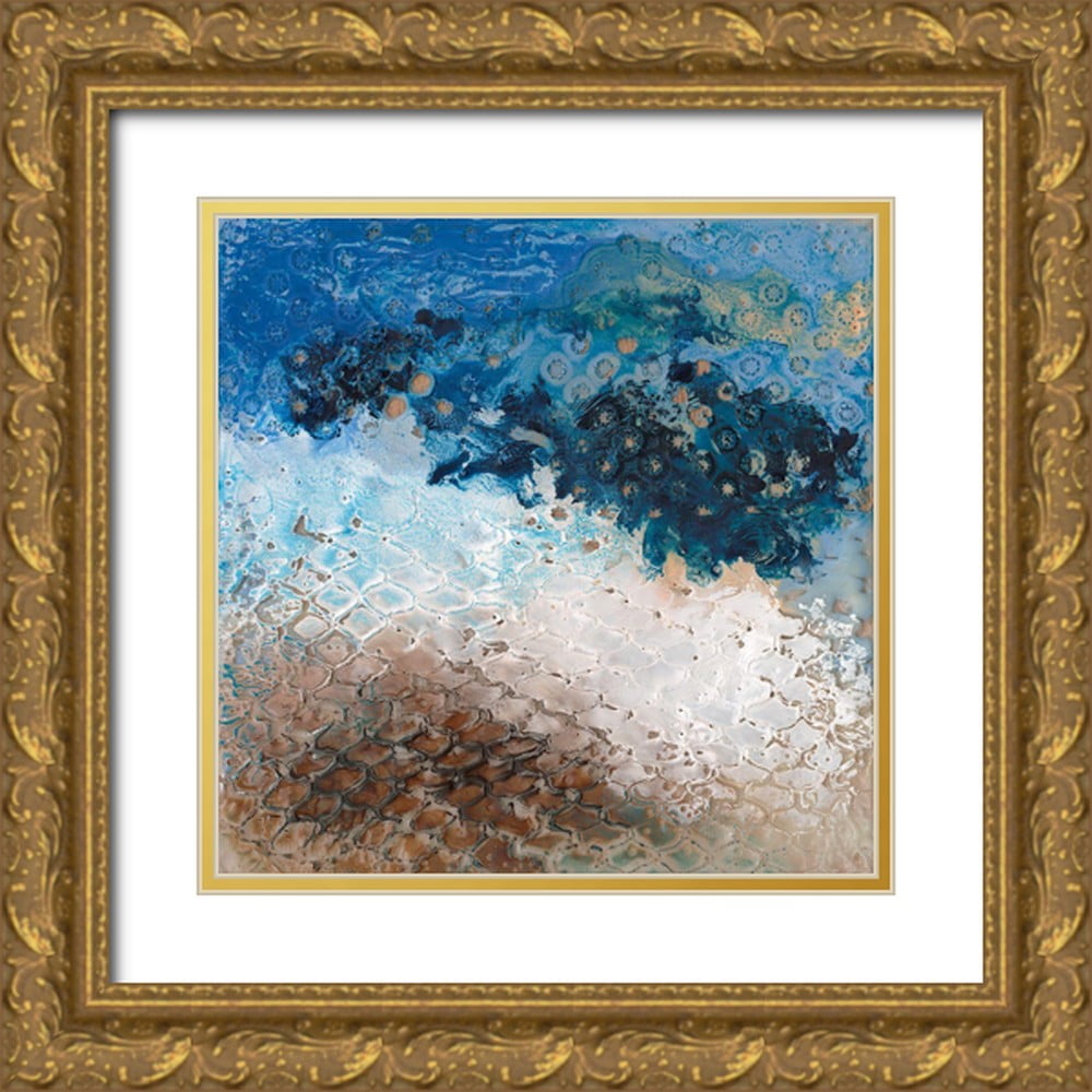 Longley, Alicia 15x15 Gold Ornate Wood Framed with Double Matting ...