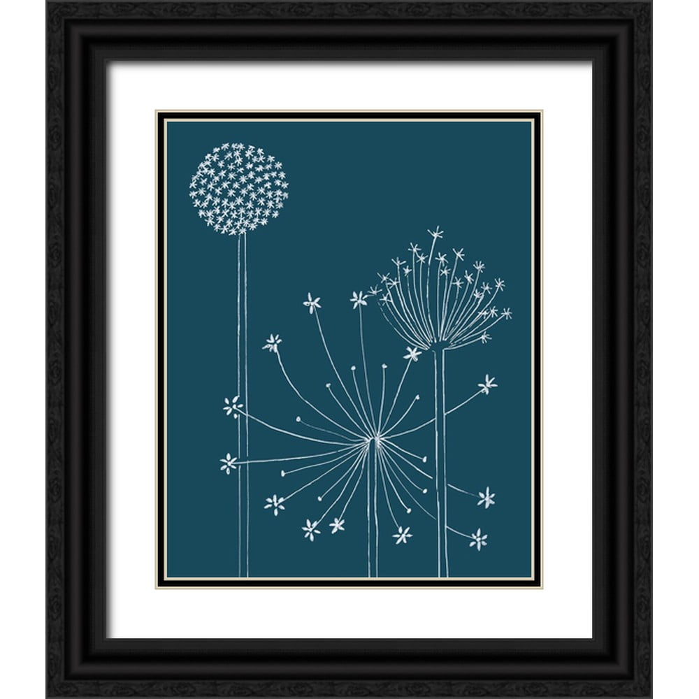 Longley, Alicia 15x18 Black Ornate Wood Framed with Double Matting ...