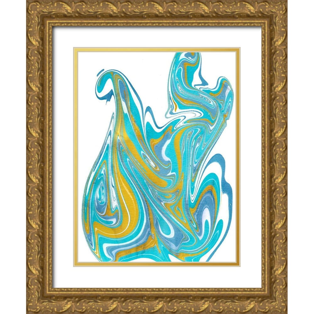 Longley, Alicia 15x18 Gold Ornate Wood Framed with Double Matting ...