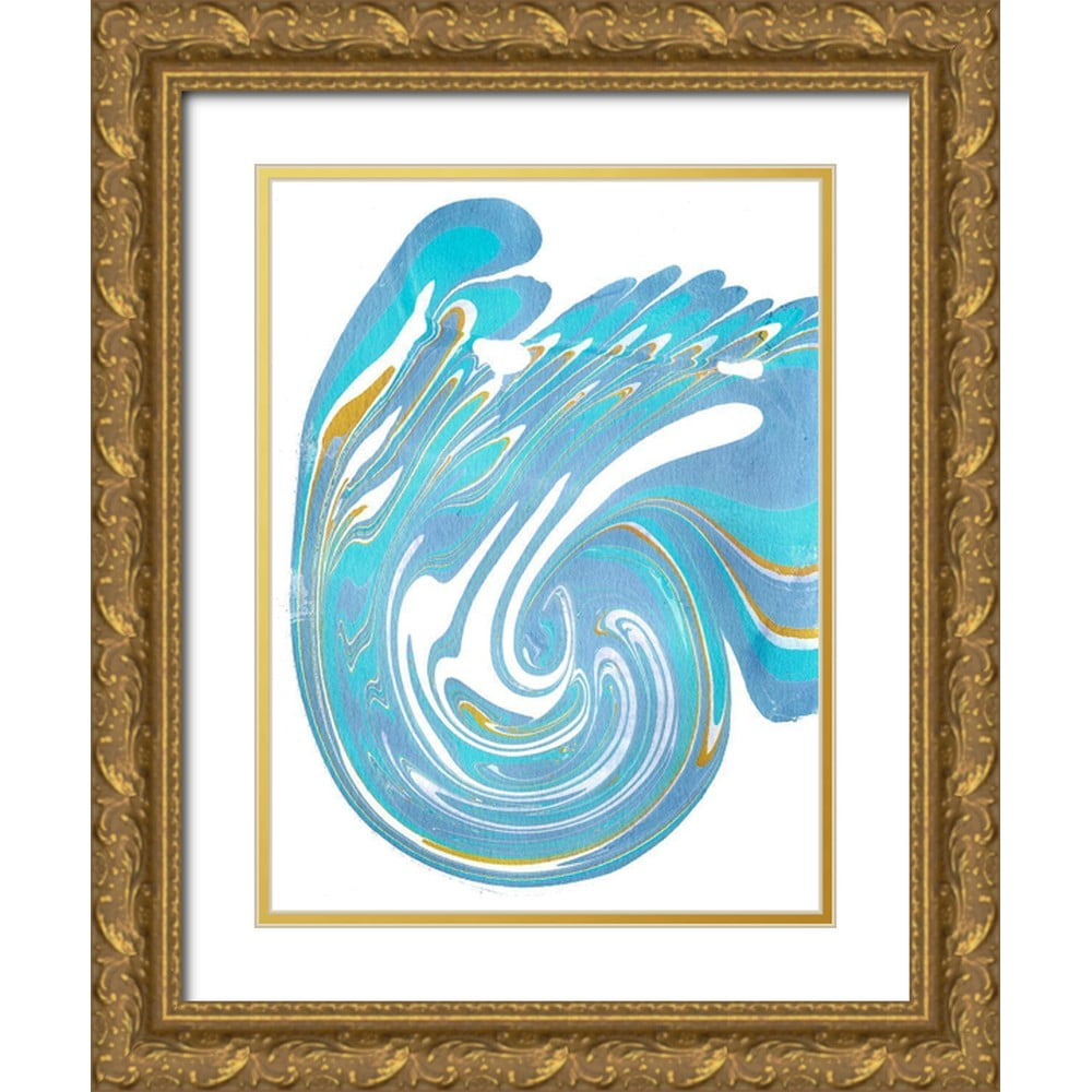 Longley, Alicia 19x24 Gold Ornate Wood Framed with Double Matting ...